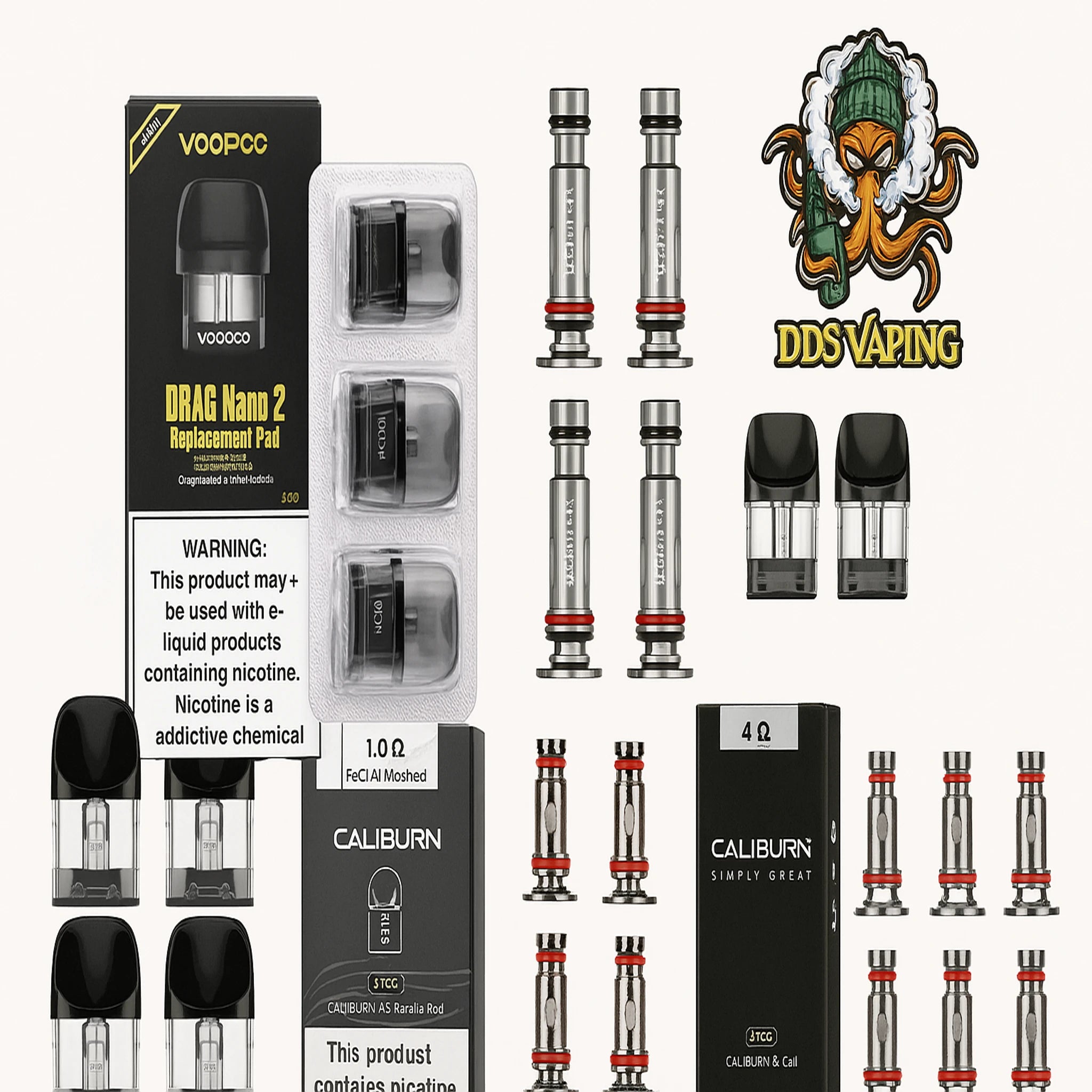 Coils & Pods – DDS Vape